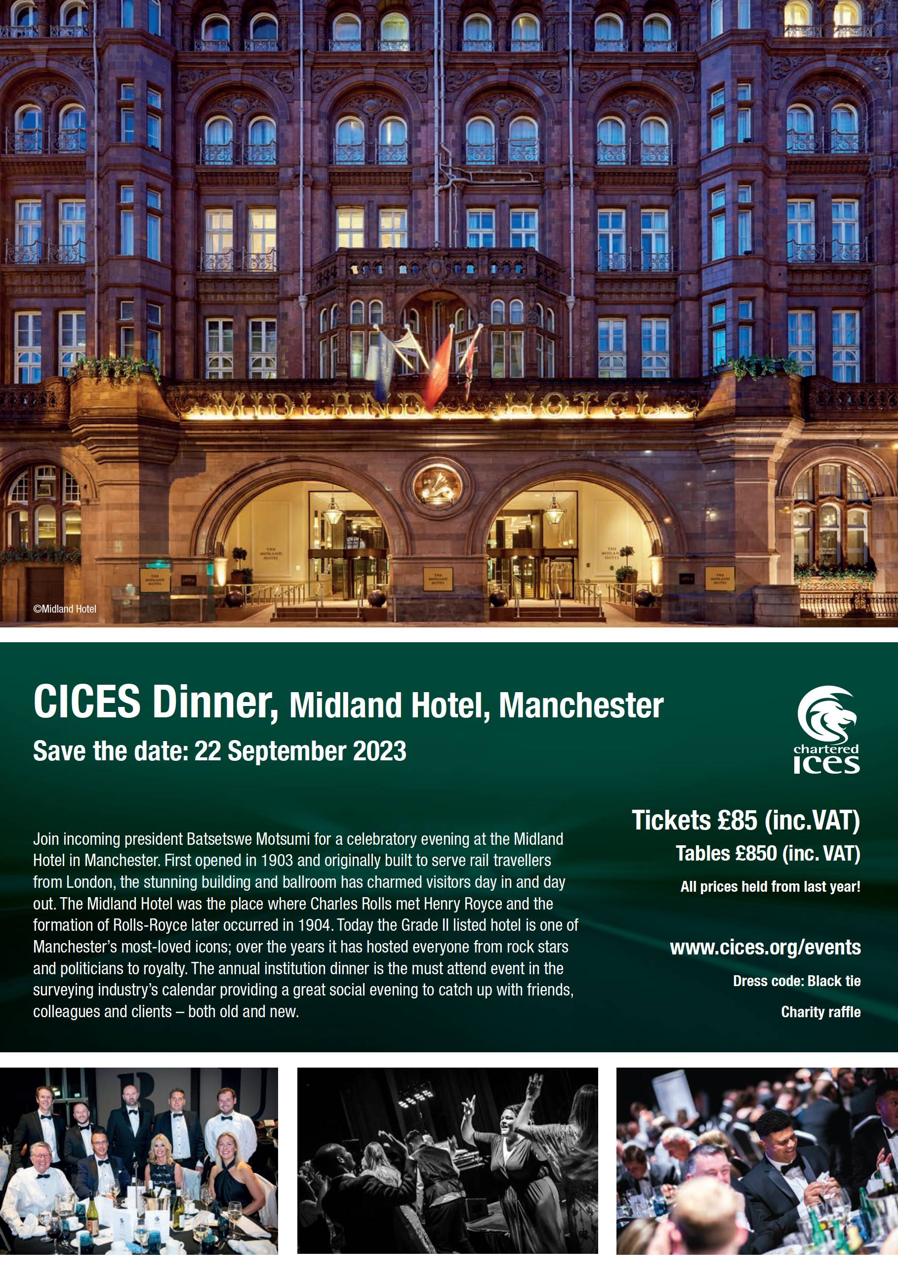 CICES Dinner Manchester September 2023